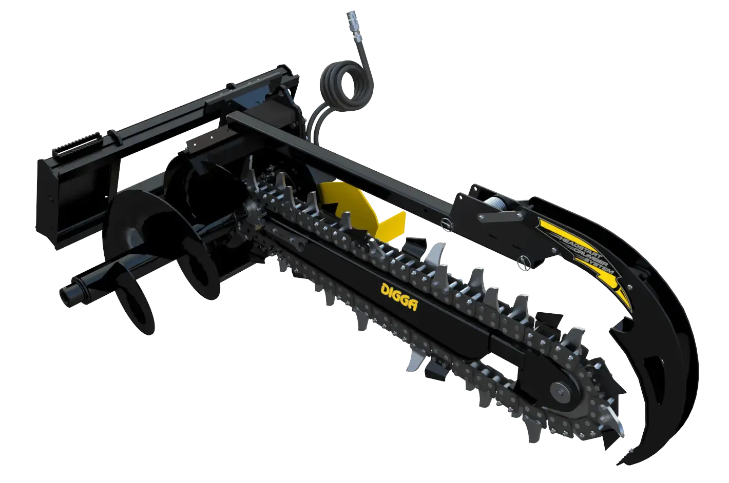 Bigfoot 1200 XD Trencher - Standard Flow